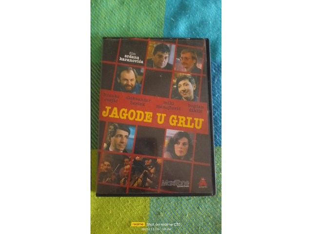 DVD DOMACI FILM - JAGODE U GRLU