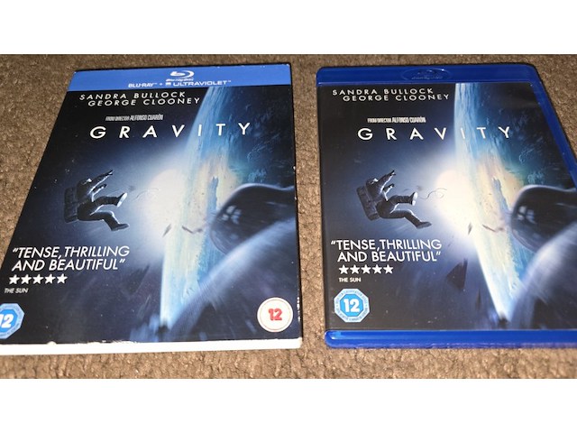 Gravity Blu-ray