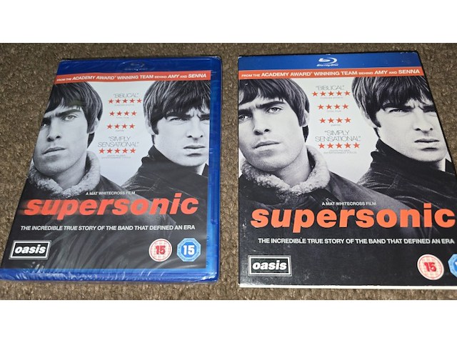 Supersonic Blu-ray , U CELOFANU