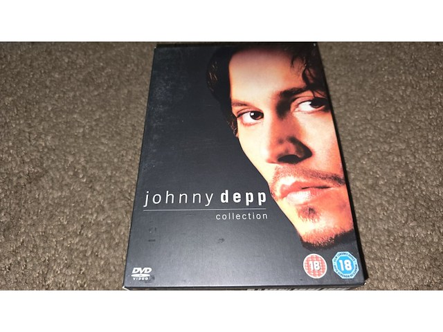 Johnny Depp collection 3DVDa