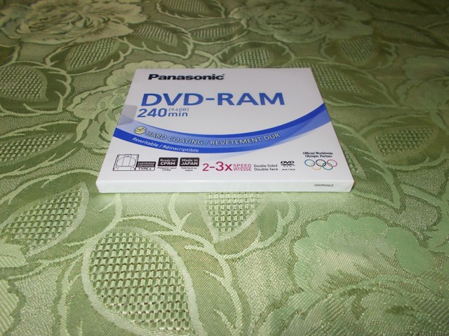 Panasonic DVD-RAM - 240 min - 9,4GB - NOVO