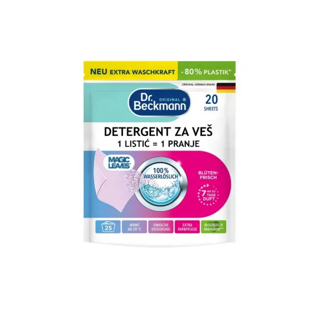 DR.BECKMANN MAGIC LEAVES DETERDŽENT ZA VEŠ COLOR A20
