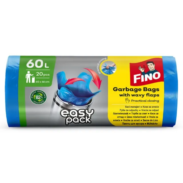 FINO KESE ZA SMEĆE EASY PACK 60L A20