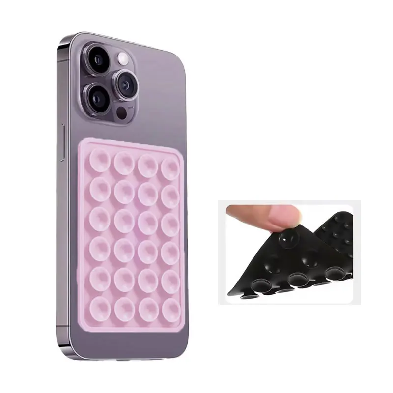 Stiker za telefon Octobuddy, Dvostrani, Prljavo roze
