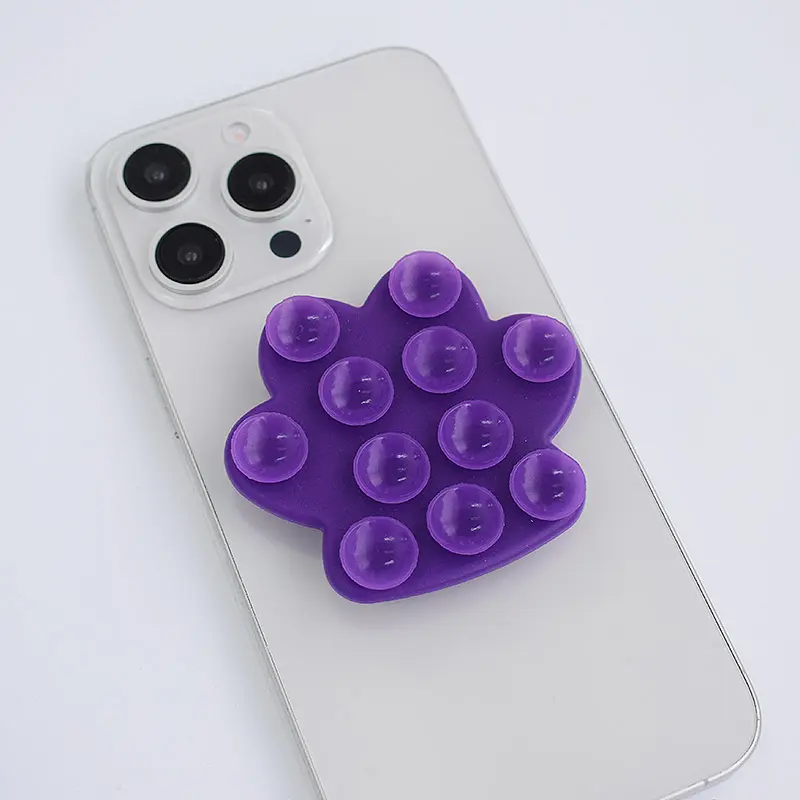 PopSocket za telefon Octobuddy Leaf, Ljubicasti