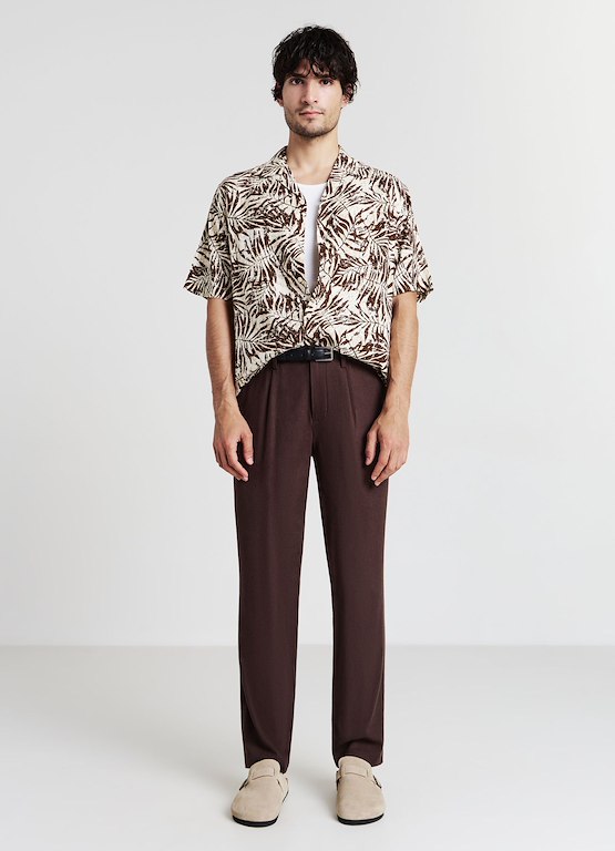 PALM TREE PATTERN SHIRT VAR PESAK