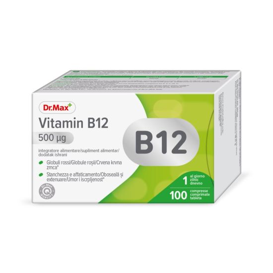 Dr. Max Vitamin B12 500mcg 100 tableta