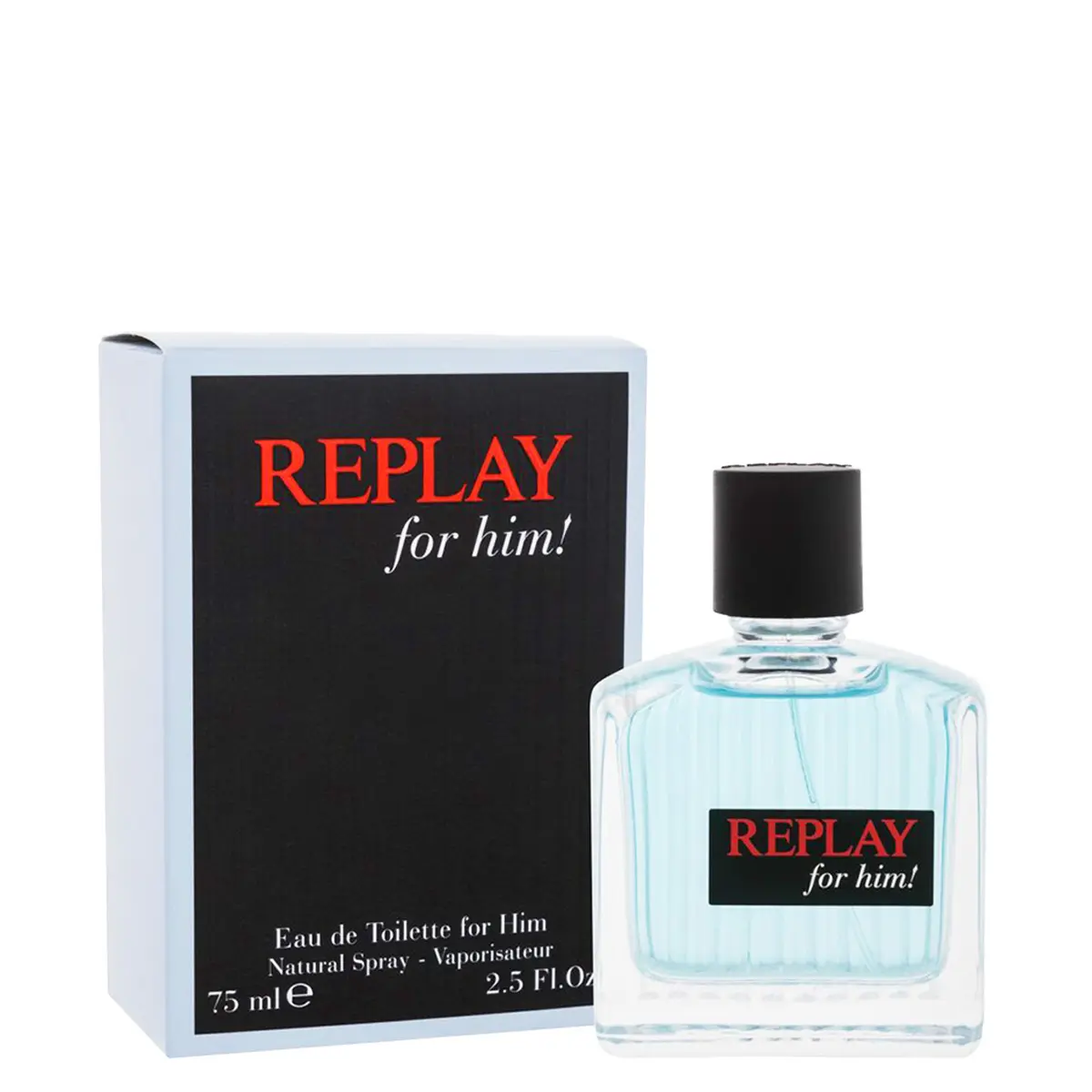 REPLAY Muška toaletna voda For Him! 75ml
