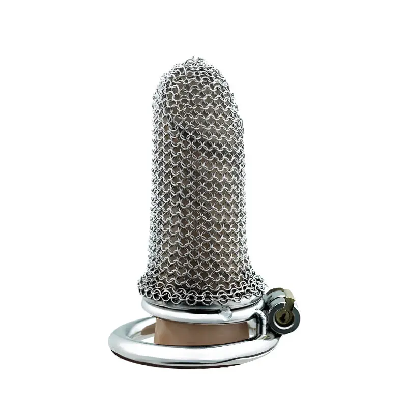 Kavez za penis sa 3 prstena ZC-087, 10cm