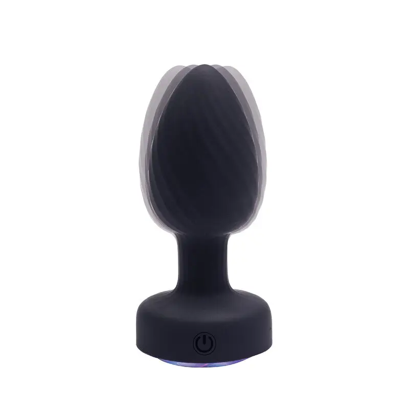 Fantasy Analni vibrator Achelous ft001156, Rotirajući, 10cm, Crni