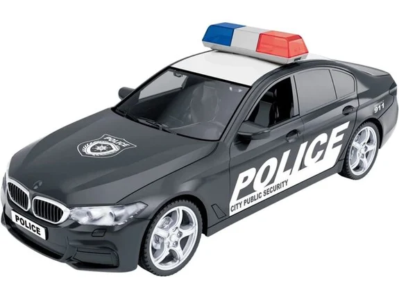 Automobil policijski sa zvukom i svetlom 1:16