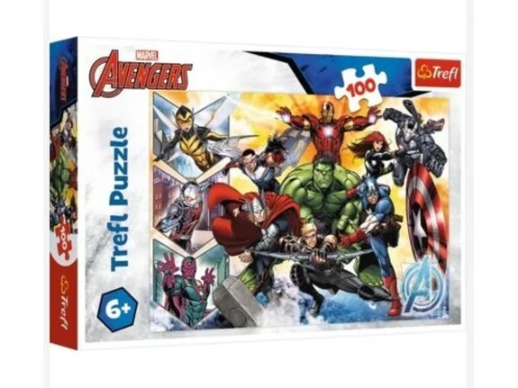 Tref Line Puzzle Marvel 100 T64312