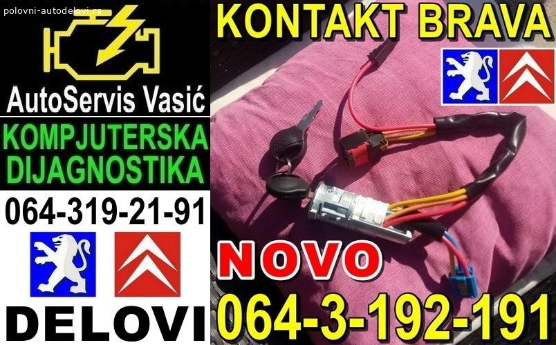 Pežo KONTAKT BRAVA za paljenje, ULOŽAK BRAVE Citroen Peugeot