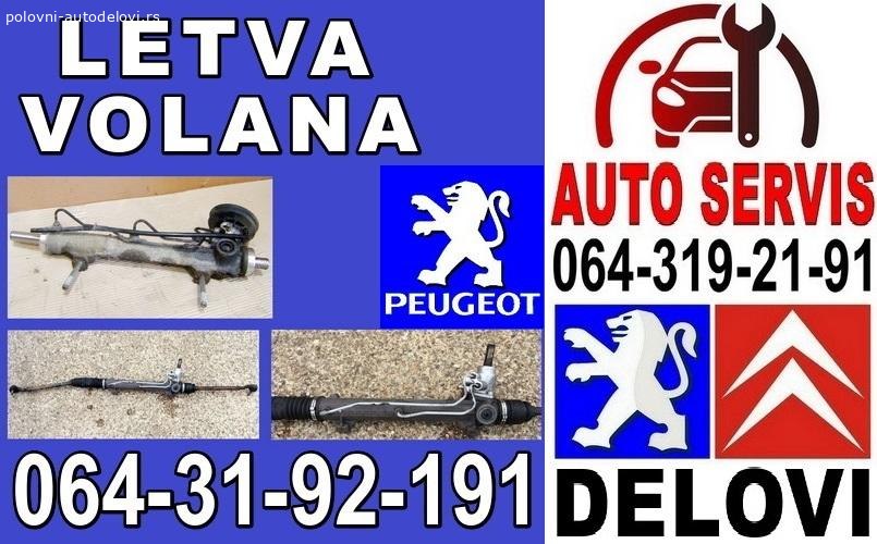 LETVA VOLANA Pežo 807 407 307 406 206 306 405 Peugeot