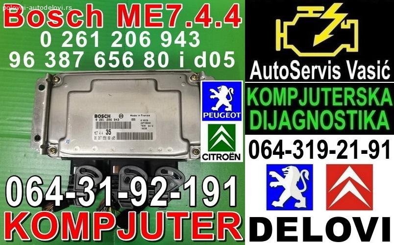 KOMP MEV17.4 Bosch 0 261 206 943 Pežo Citroen 96 387 656 80