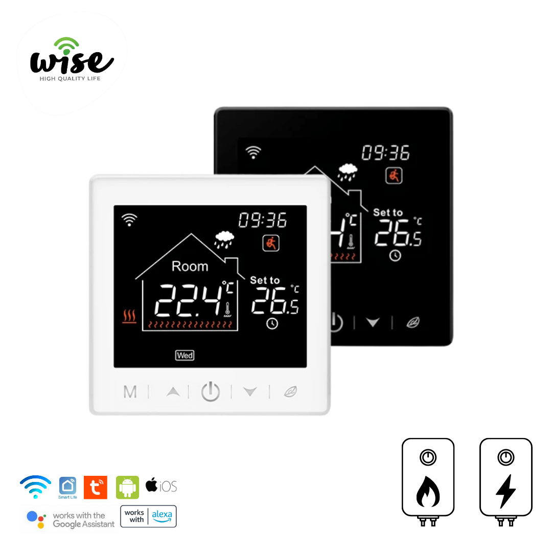 Pametni Wi-Fi termostat za gasne/električne kotlove i aktuatore WTRTAG01