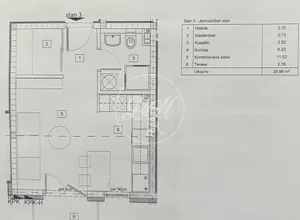Prodaja Stan - Beograd, Zvezdara: Sunčana Padina