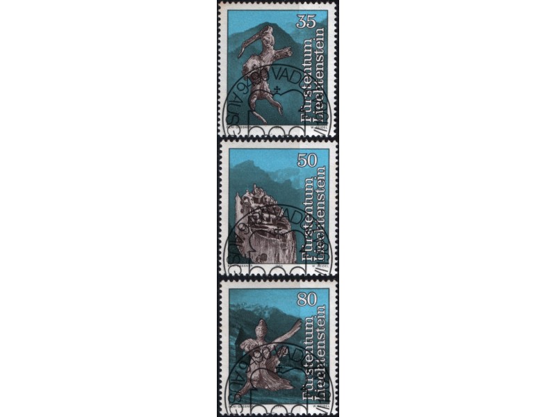 kt698g 12.jun1984 LiechtensteinF Mi843-5 -o-