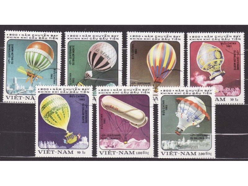 Viet Nam - baloni 1983.