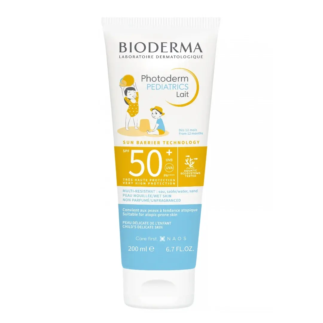BIODERMA Mleko za sunčanje Photoderm PEDIATRICS Lait SPF50+ 200 mL