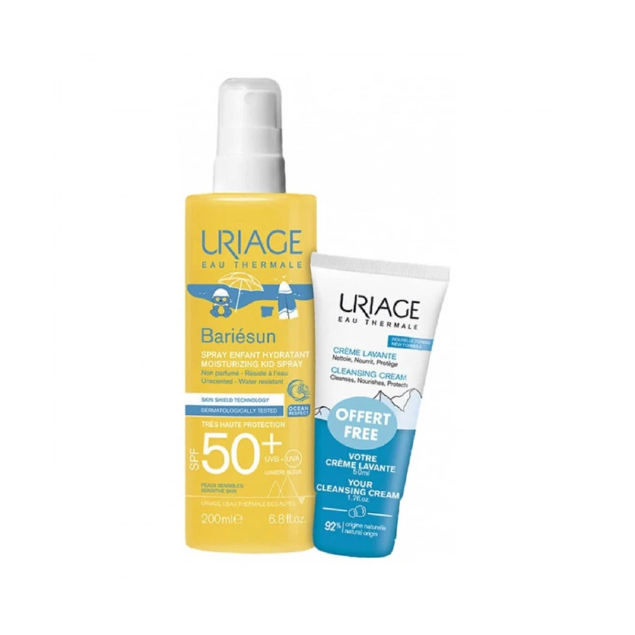 URIAGE set Bariesun spreј za bebe + krema za lavante 50 ml