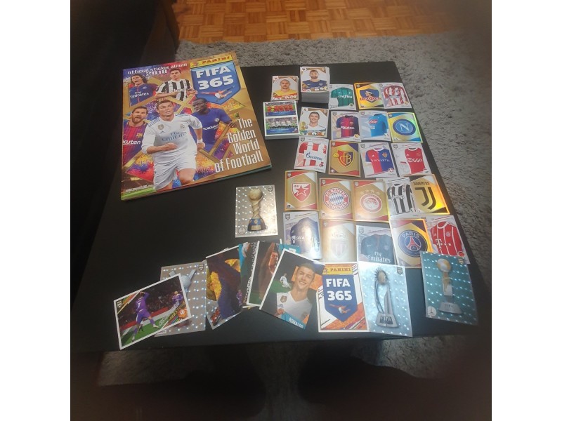 FIFA 365 2018 preko 250 različitih sličica + album