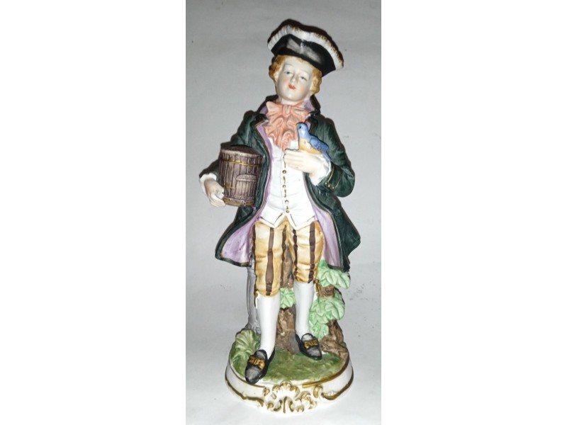 FIGURA - BISKVIT PORCELAN CAPO di MONTE 27cm