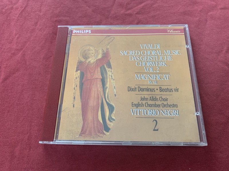 CD - Antonio Vivaldi - Sacred Choral Music