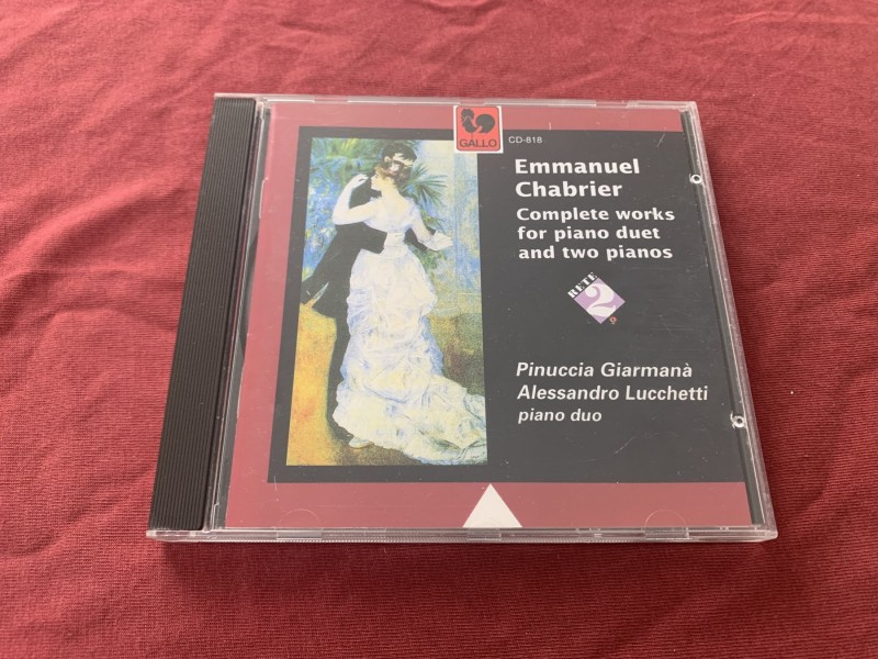 CD - Emmanuel Chabrier - Complete Works For Piano