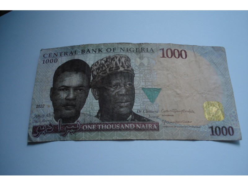 NIGERIJA - 1000 NAIRA - 2022