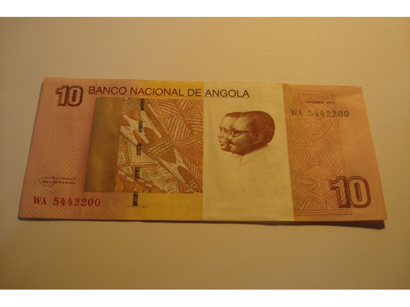 ANGOLA - 10 KWANZAS - 2012