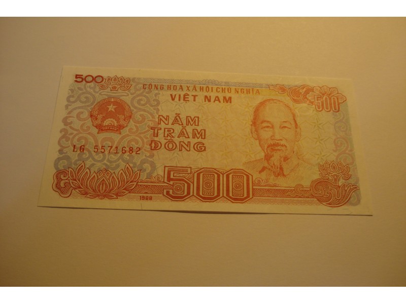 VIJETNAM - 500 ĐONG - 1988