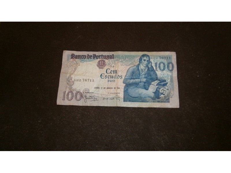 PORTUGAL 100 ESCUDOS 1984