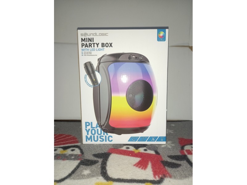 Karaoke Party box - Bluetooth NOVO