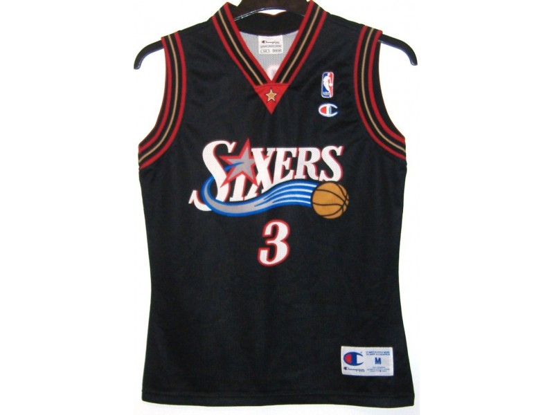 NBA, SIXERS, IVERSON #3, CHAMPION, dres!