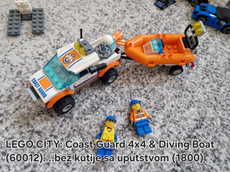 LEGO CITY: Coast Guard 4x4 & Diving Boat (60012)