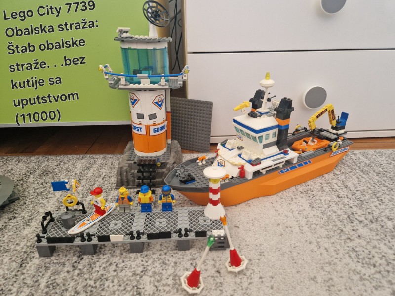 Lego City 7739 Obalska straža: Štab obalske straže