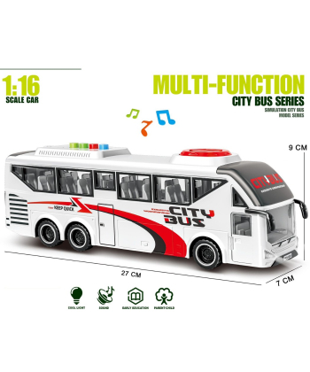 Merx toys školski autobus sa svetlom i zvukom igračka za decu - A083096