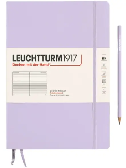 Amphora Agenda Leuchtturm, B5, Tvrd povez, 219 strana, Lavanda