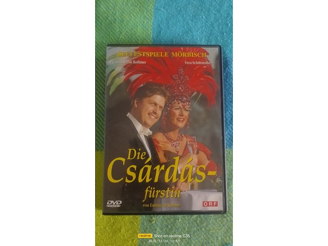 DVD  DIE CSARDASFURSTIN EMMERICH KALMAN