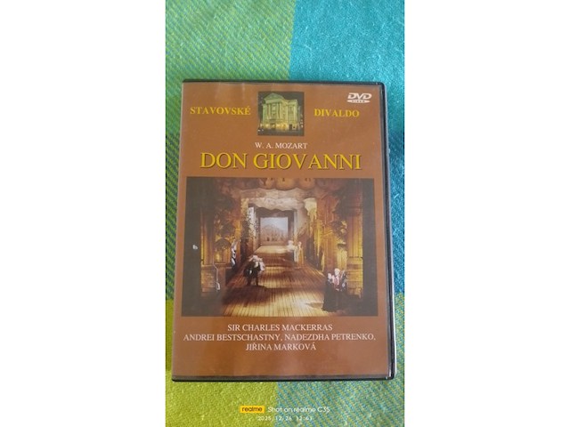 DVD W.A.MOZART - DON GIOVANNI