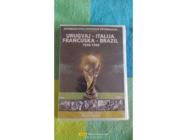 DVD ISTORIJAT FIFA SVETSKIH PRVENSTAVA 1930-1950