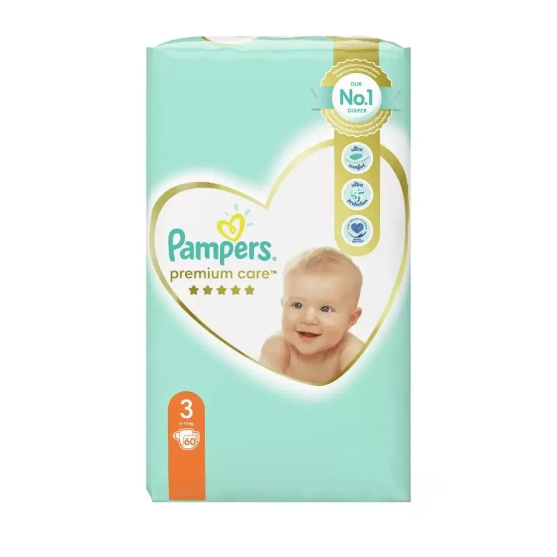 Pampers Pelene Premium VP, S3, 6-10kg, 60 komada