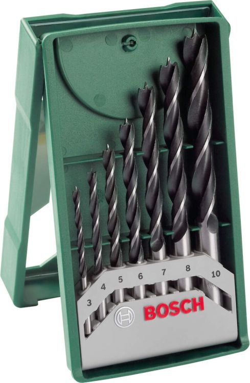 Bosch 7-delni Mini X-Line set burgija za drvo (2607019580)