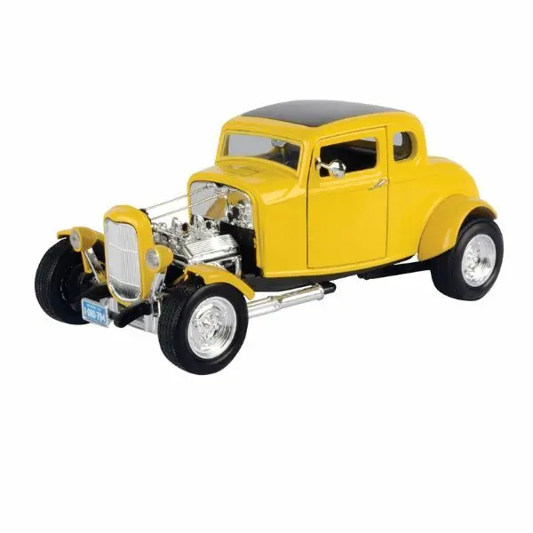 Motor Max Metalni model auta 1:18 Ford Hotrod 1932, Žuti