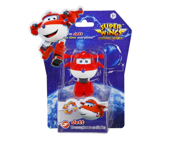 SUPER WINGS Transformers Jett