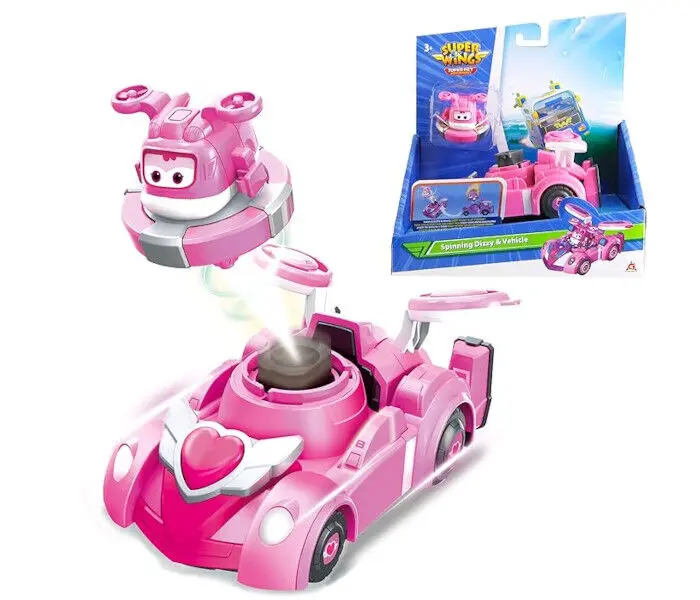 Super Wings Rotaciona Dizzy i vozilo