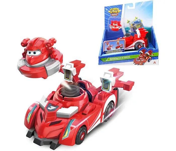 Super Wings Rotacioni Jett i vozilo