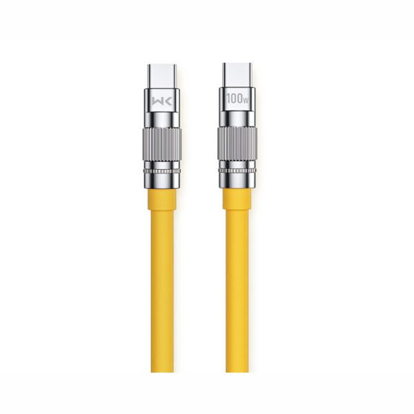 Kabl WEKOME WDC-188 USB-C 1m Yellow 100W