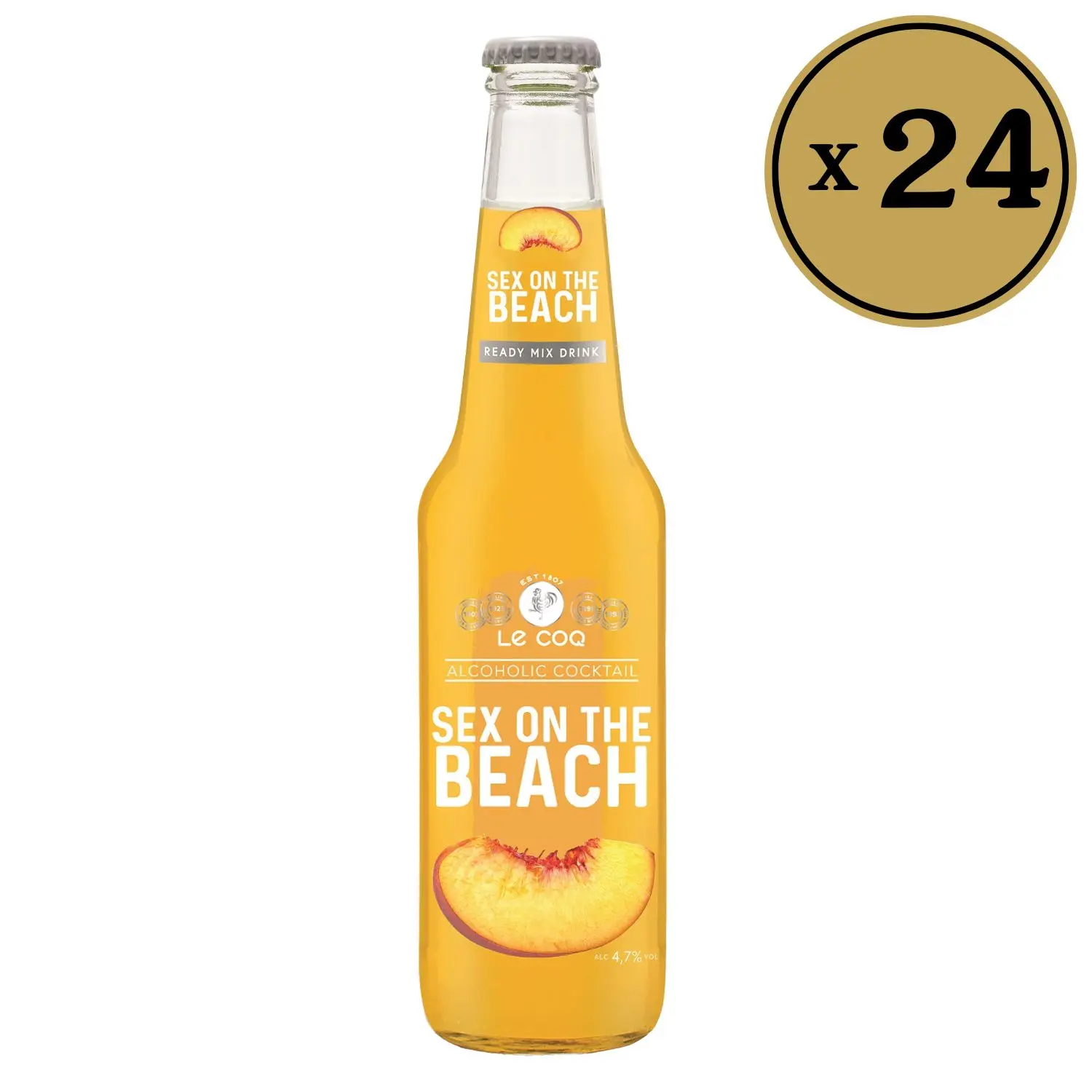 Le Coq Koktel Sex on the beach 0.33l, 24 komada